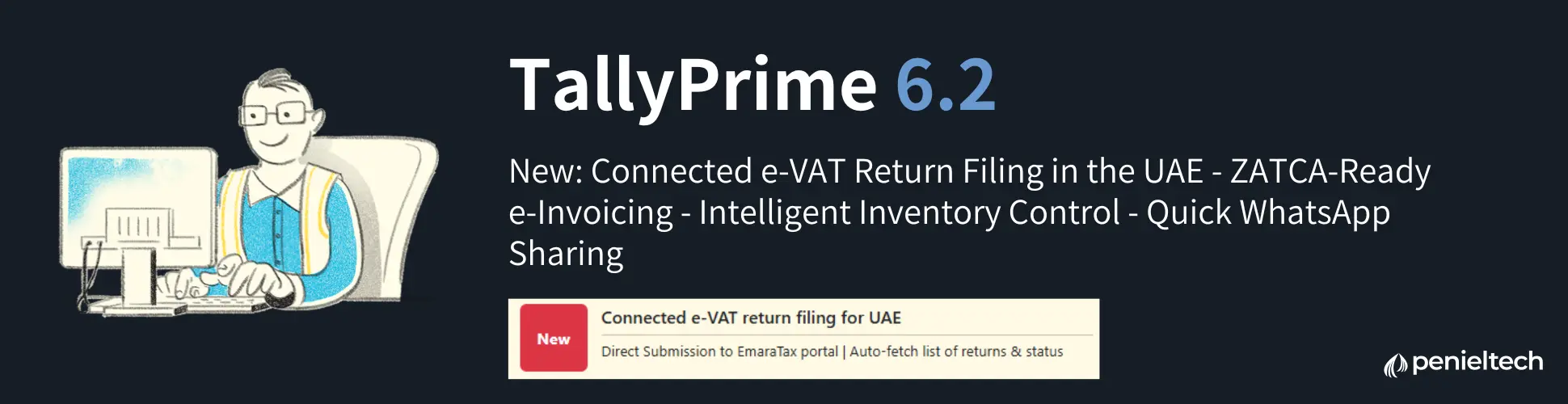 Tally Prime 6.2 (Latest Version) | Download Now!
